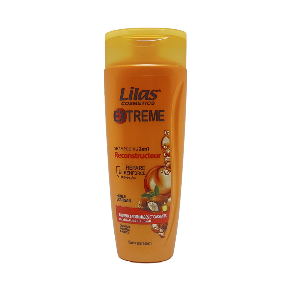 Shampooing 2en1 Lilas Extrême Reconstructeur 350 ML – Otrity