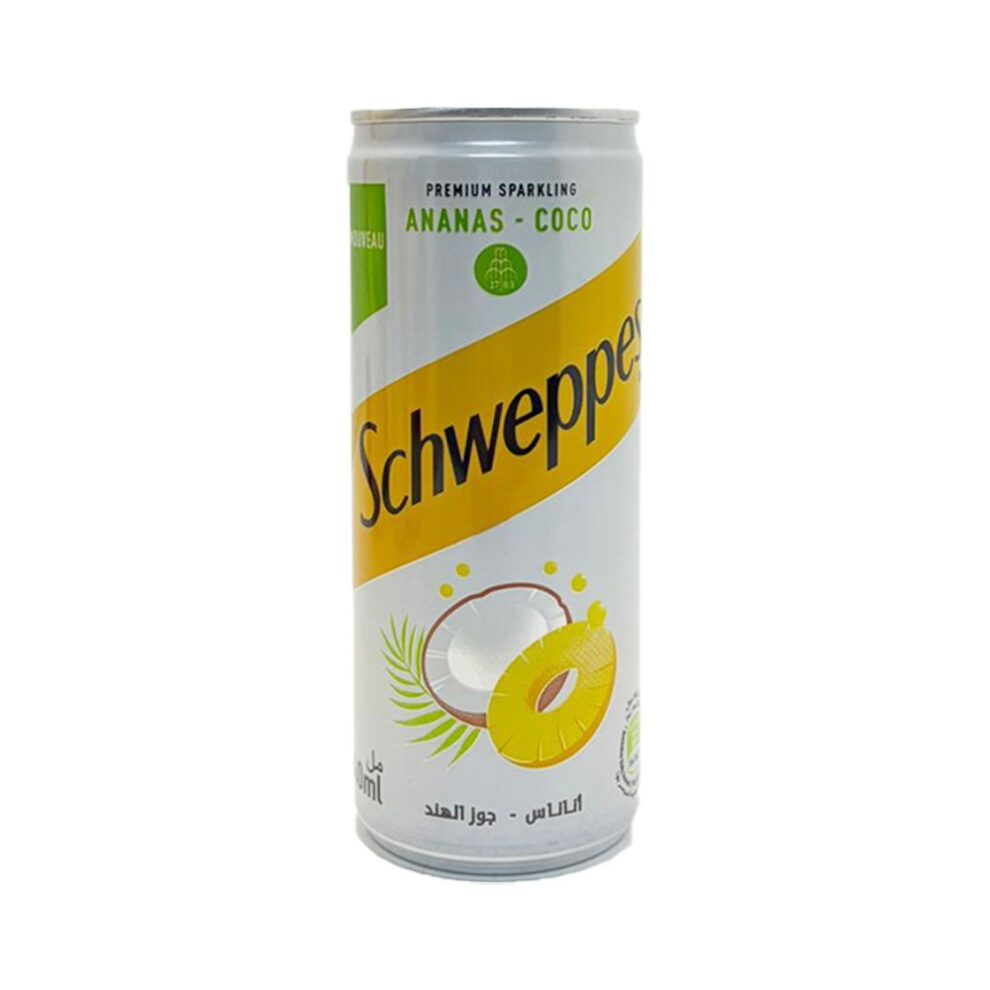 Boisson gazeuse SCHWEPPES Coco-Ananas 24CL – Otrity